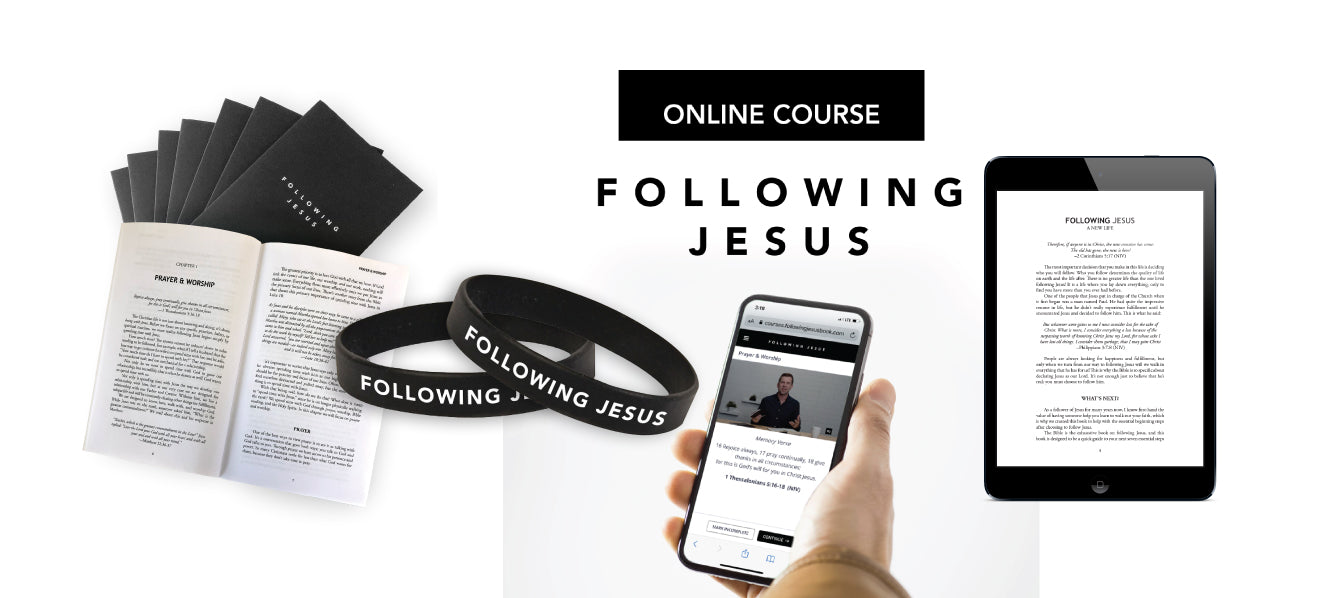 Following Jesus Book & Discipleship Resources