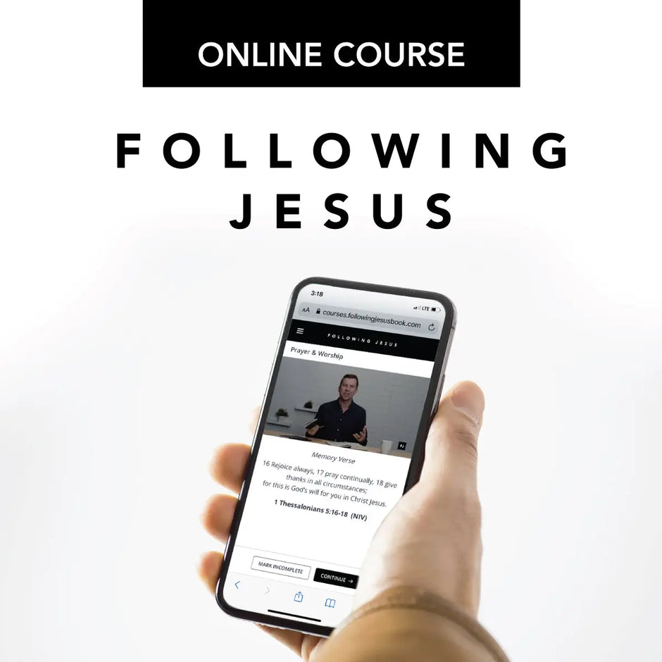 Following Jesus Book & Discipleship Resources