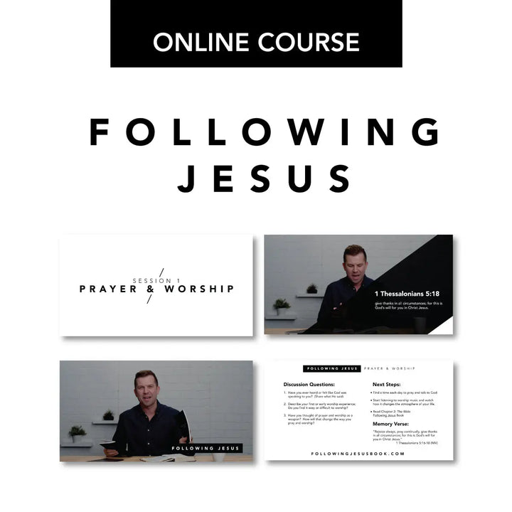 Following Jesus Book & Discipleship Resources